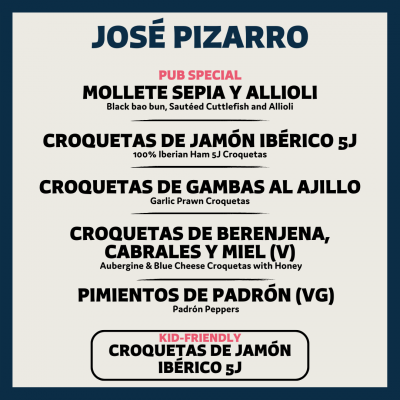 José Pizarro | Pub in the Park Marlow